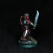Painted D&D Skeleton Miniature, Painted Skeleton With Scimitar and ...