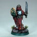 Painted D&D Skeleton Miniature, Painted Skeleton With Scimitar and ...