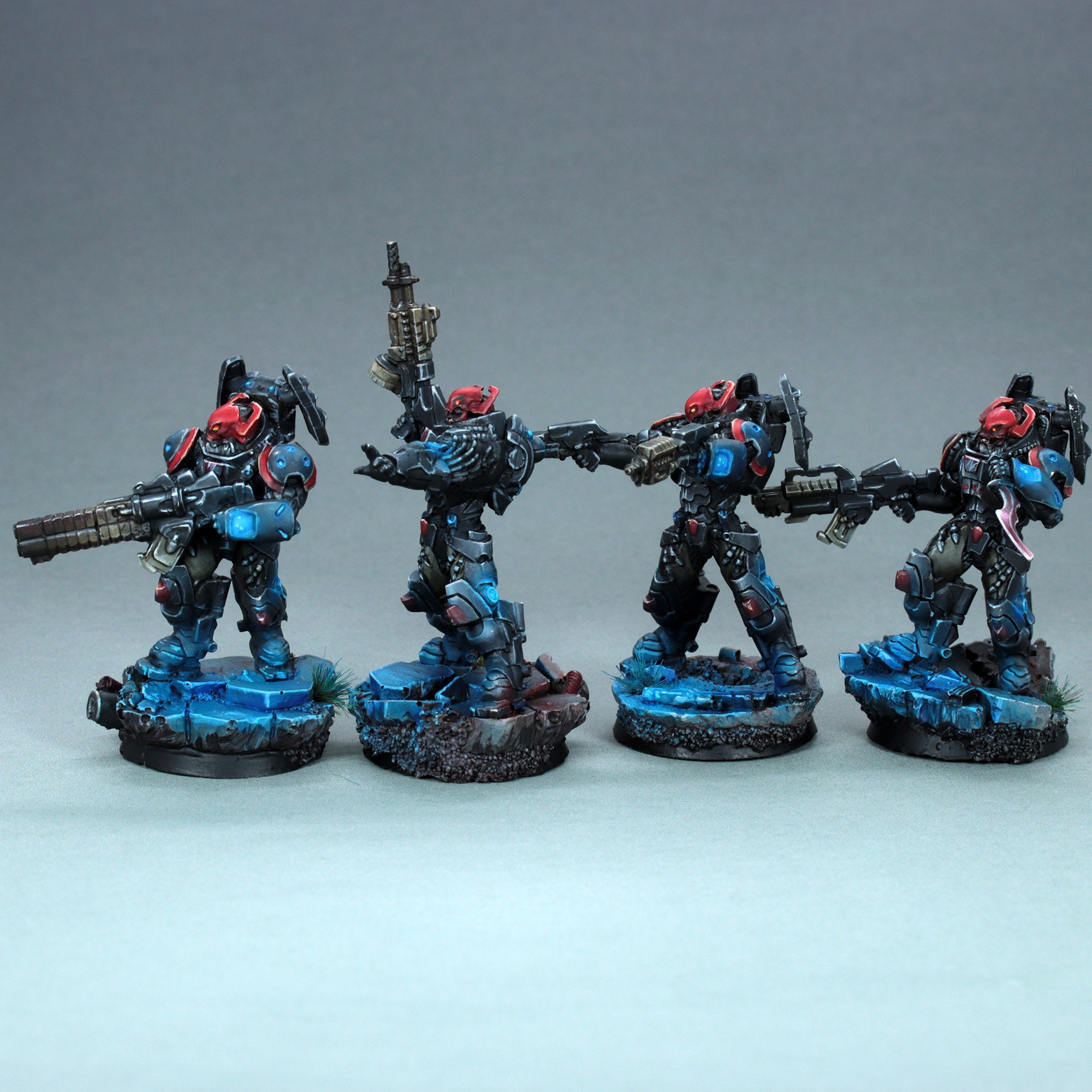 Painted Miniatures Infinity Rodok, Painted Morat Armed Imposition ...