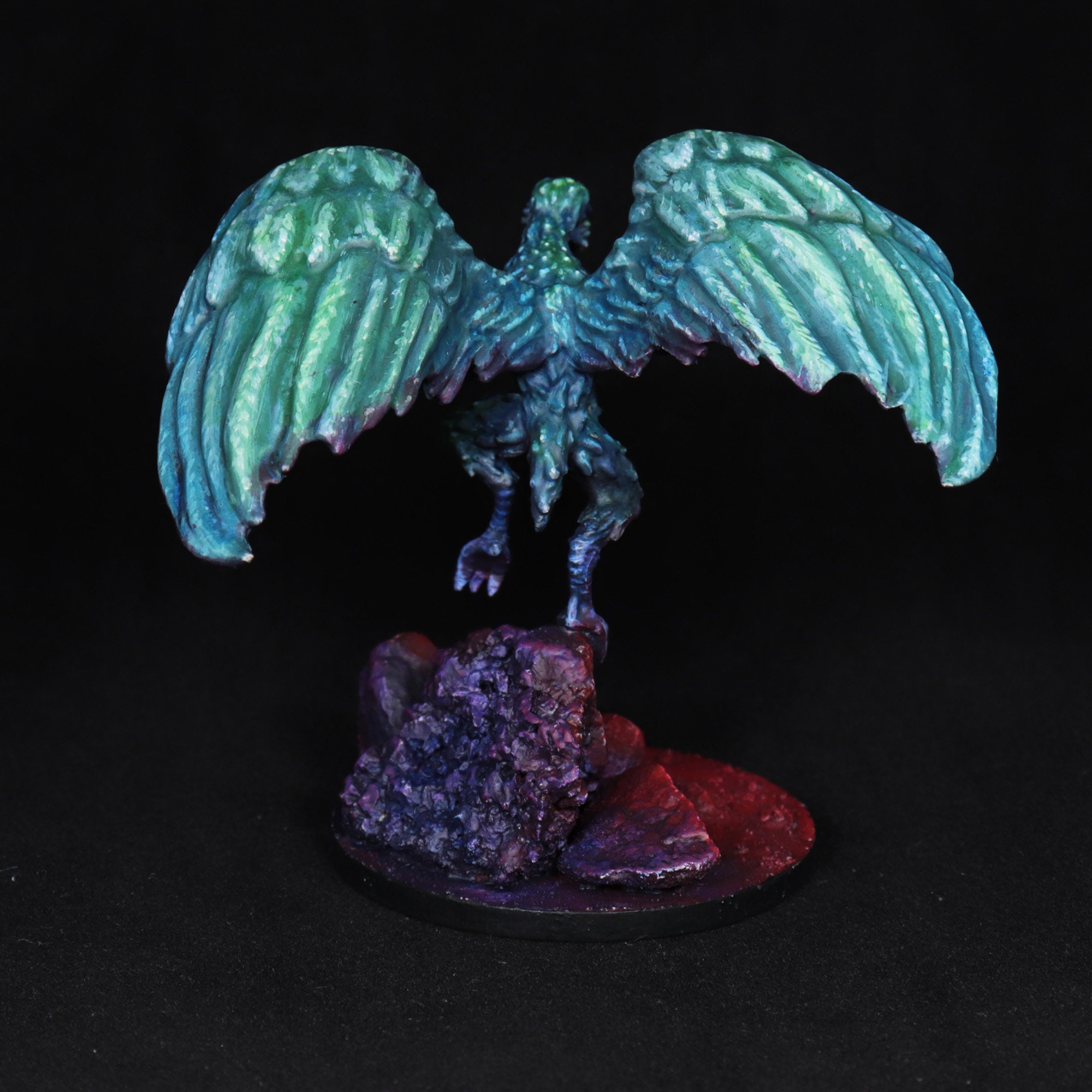 Painted Vrock Miniature, Painted Dnd Devil Miniature, Painted Demon Vrock,painted Demon ...