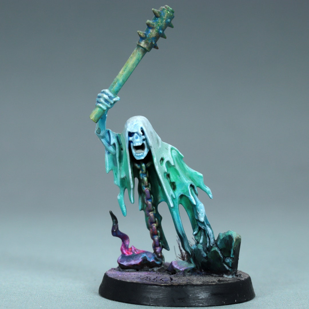 Painted Chainrasp Miniature, Painted Dnd Ghost Miniature, Painted ...