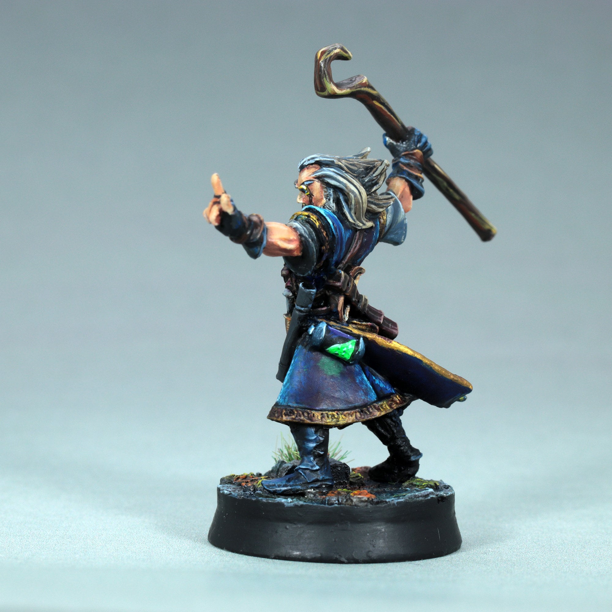 Painted Ezren Miniature, Painted Human Wizard Miniature, Painted Dnd ...