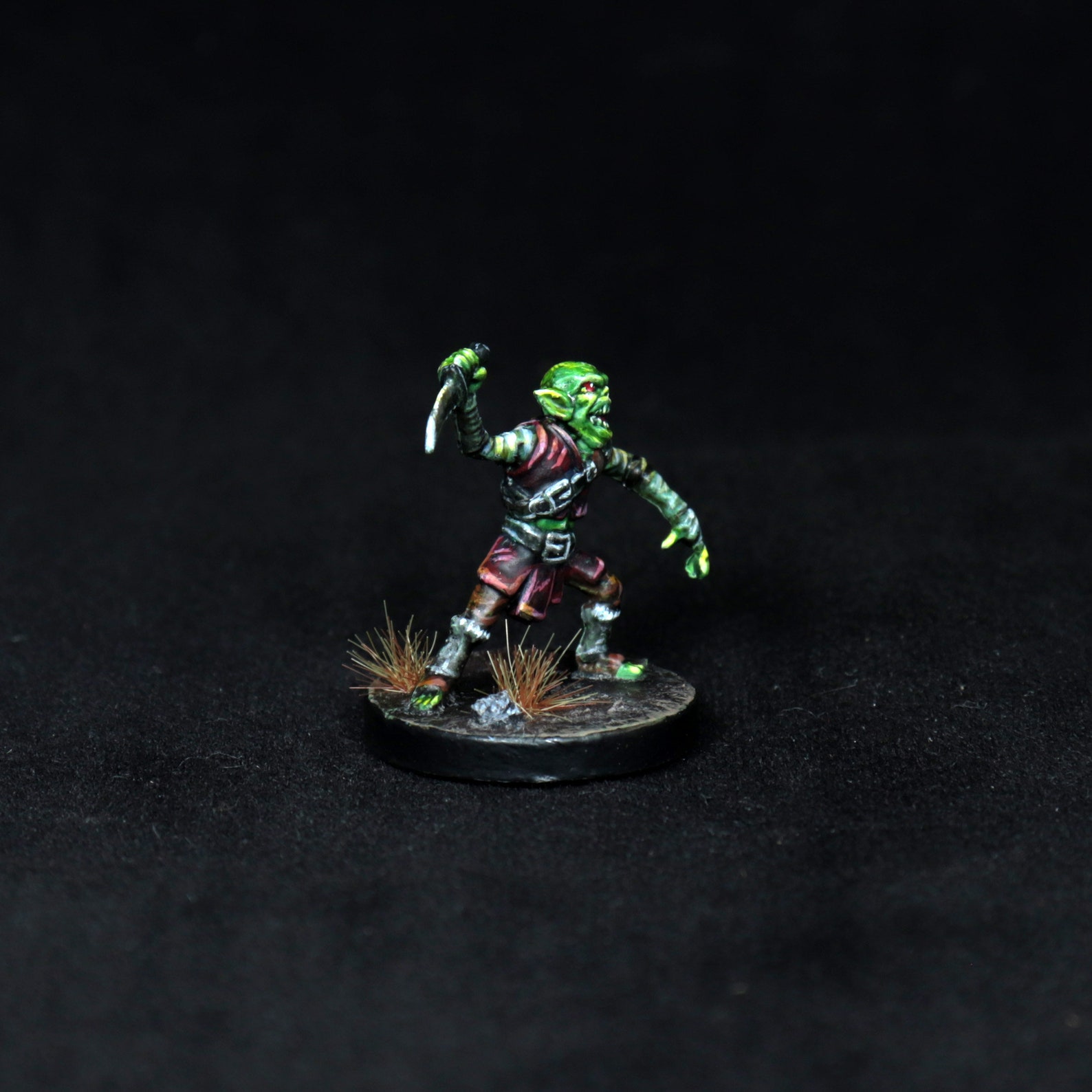 Painted Goblin Rogue Miniature, Painted Dnd Goblin Miniature, Painted ...