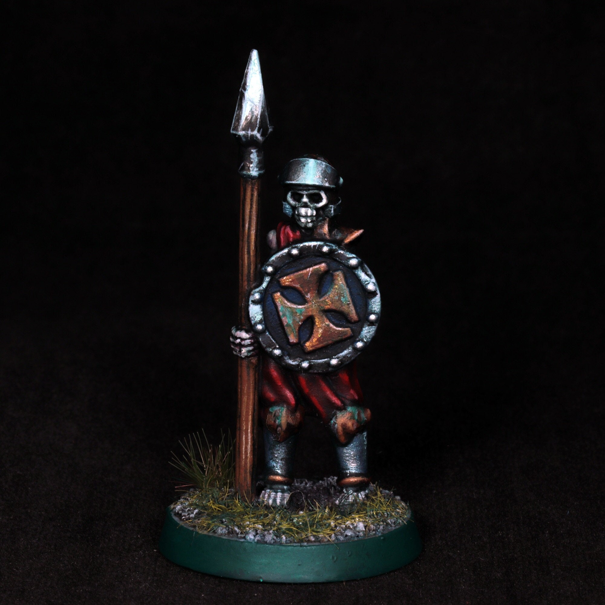 Painted Dnd Skeleton Guard Miniature Paint Skeleton With - Etsy
