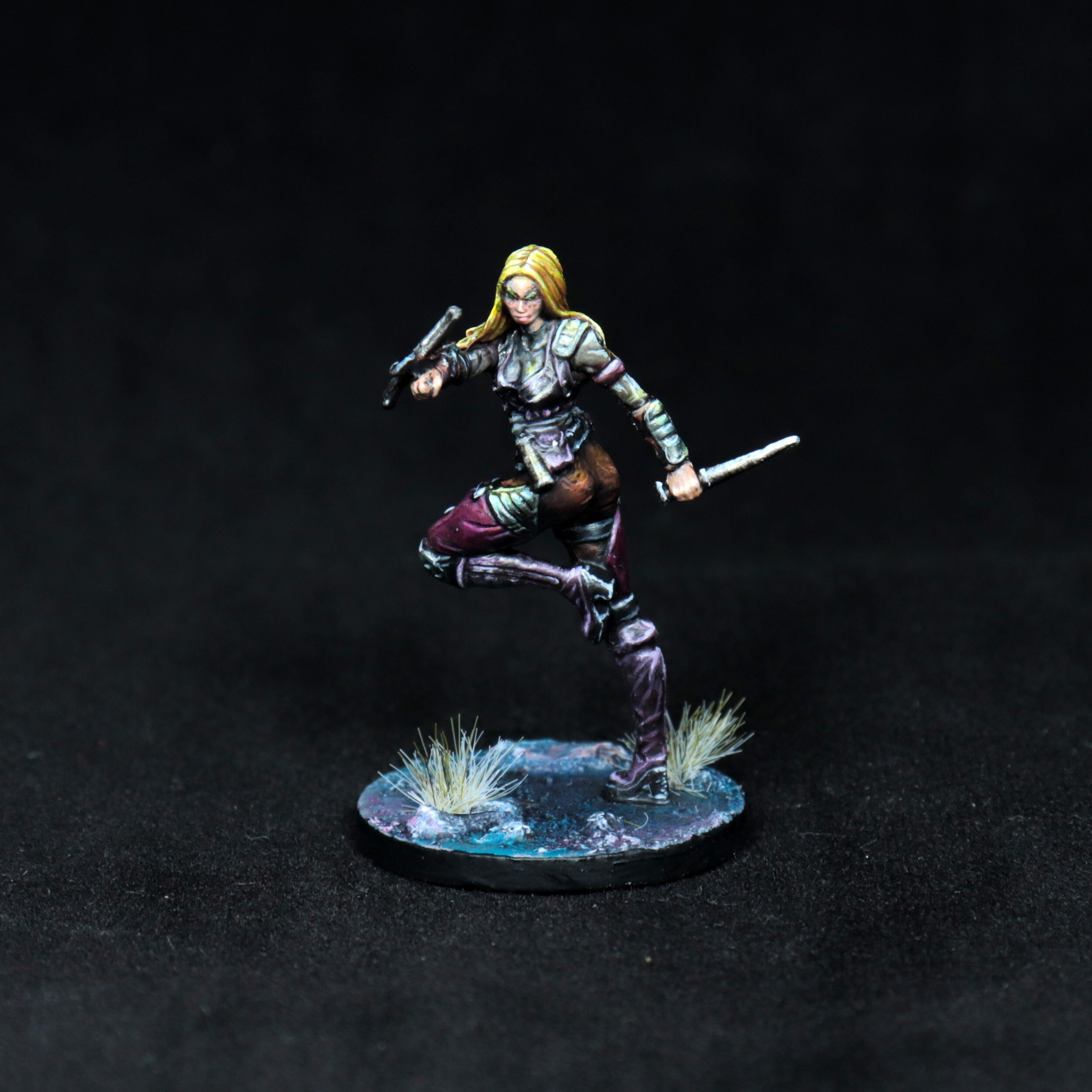 DnD Painted Miniatures RPG Miniatures Female Elf Blade Dancer Assassin ...