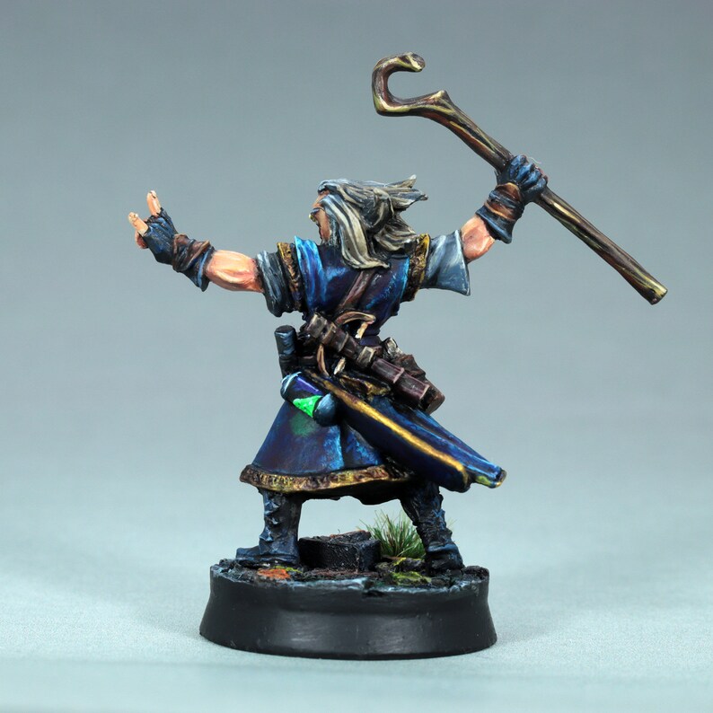 Painted Ezren Miniature, Painted Human Wizard Miniature, Painted Dnd ...