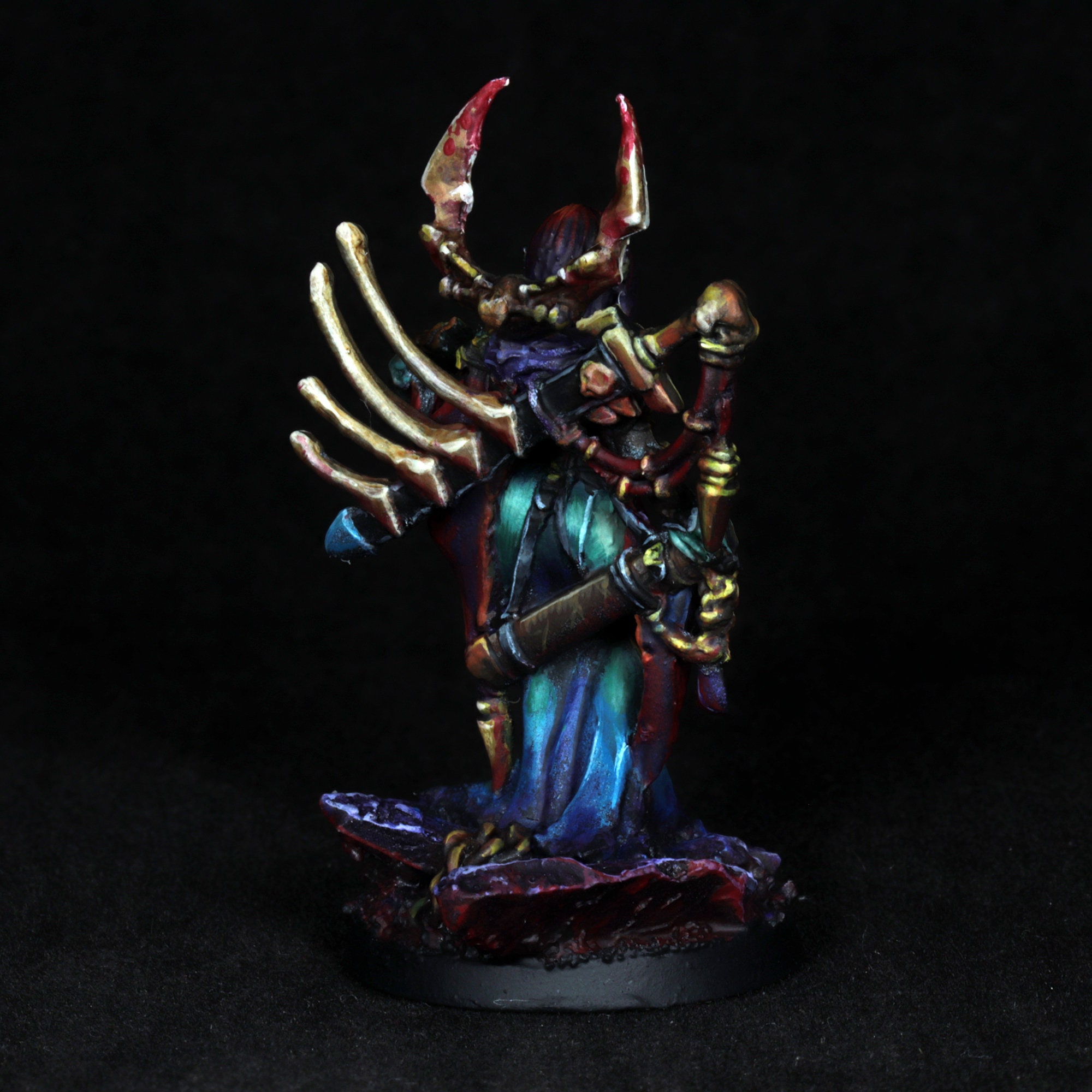 Painted Reaper Miniature Ghoul Queen, Painted Female Drow Miniature ...