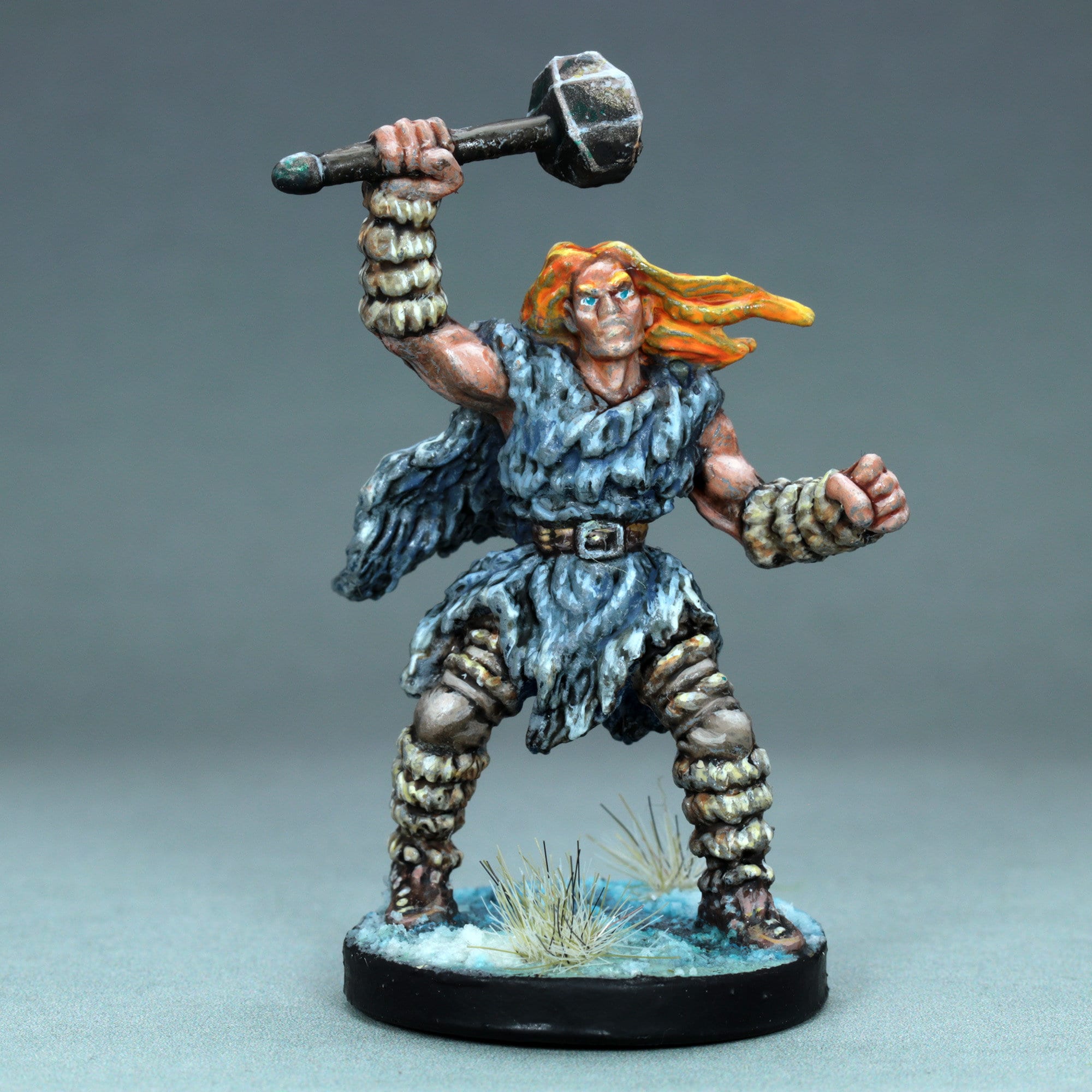 Painted Wulfgar Miniature, Painted Forgotten Realms Miniature,painted ...