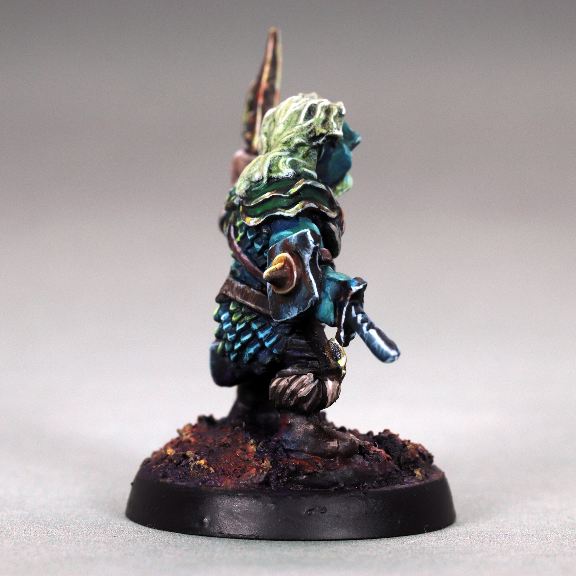 Painted Derro Captain Miniature, Painted Dnd Dwarf Miniature, Painted ...