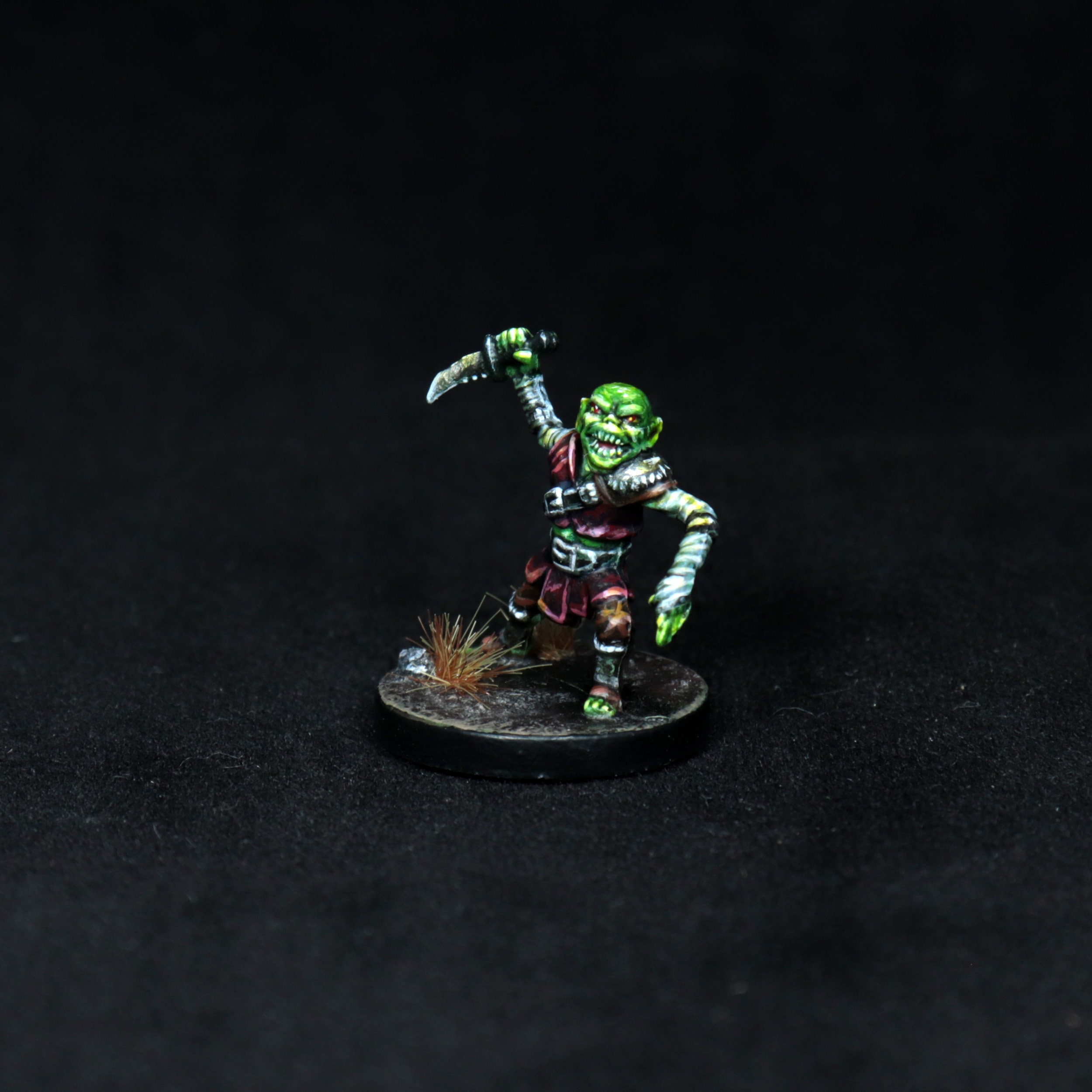 Painted Goblin Rogue Miniature, Painted Dnd Goblin Miniature, Painted ...