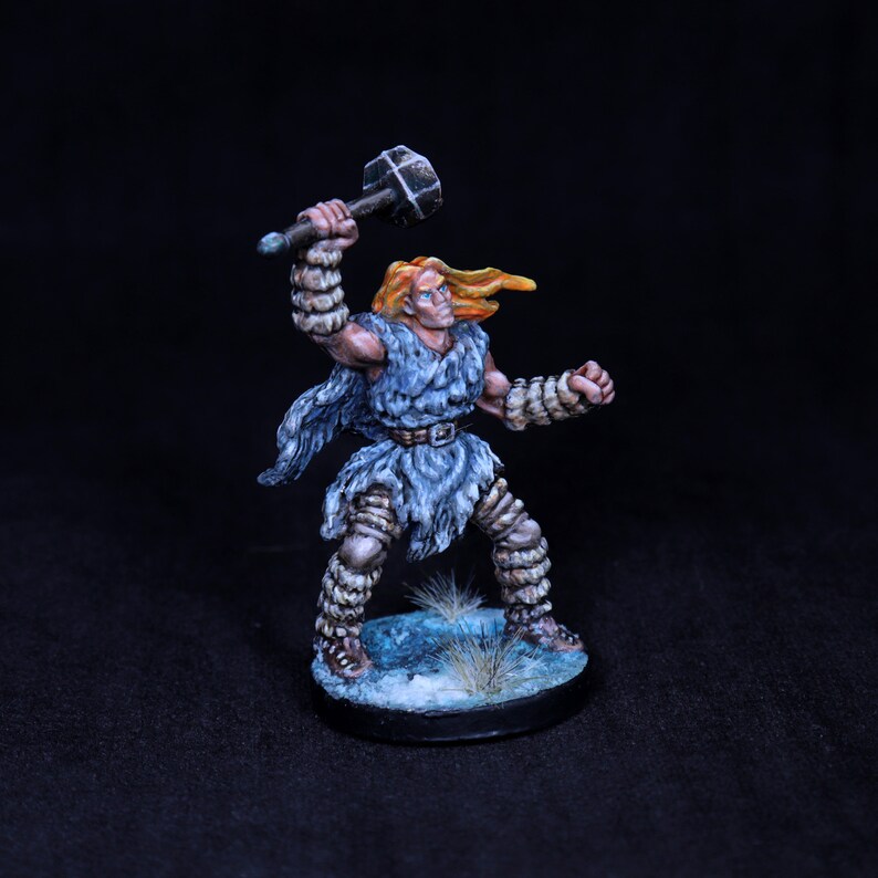 Pro Paint Wulfgar Miniature Paint Forgotten Realms - Etsy