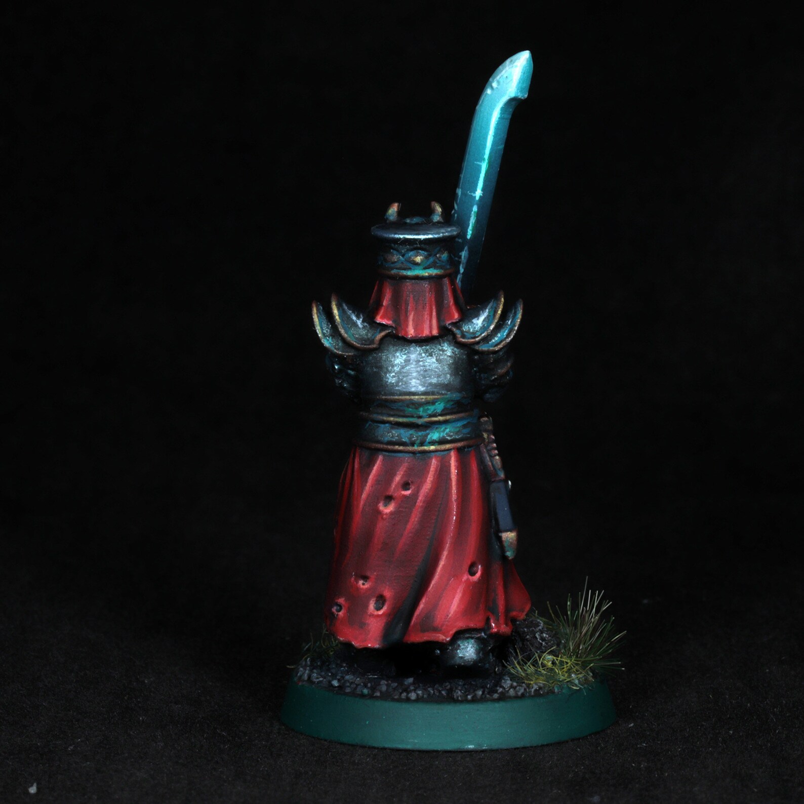 Painted Dnd Skeleton Miniature, Painted Skeleton With Greatsword ...