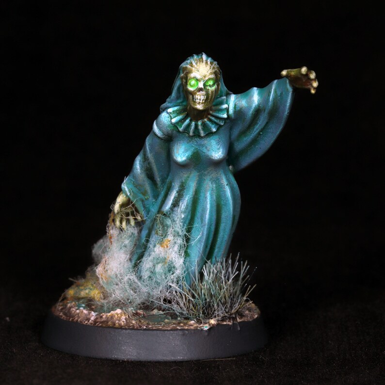 Painted Dnd Ghost Miniature Painted Hypnotic Spirit Painted - Etsy