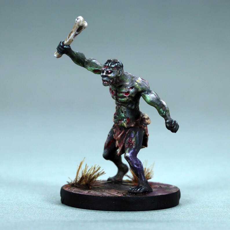 Painted Dnd Zombie Miniature Painted Fast Zombiepainted - Etsy