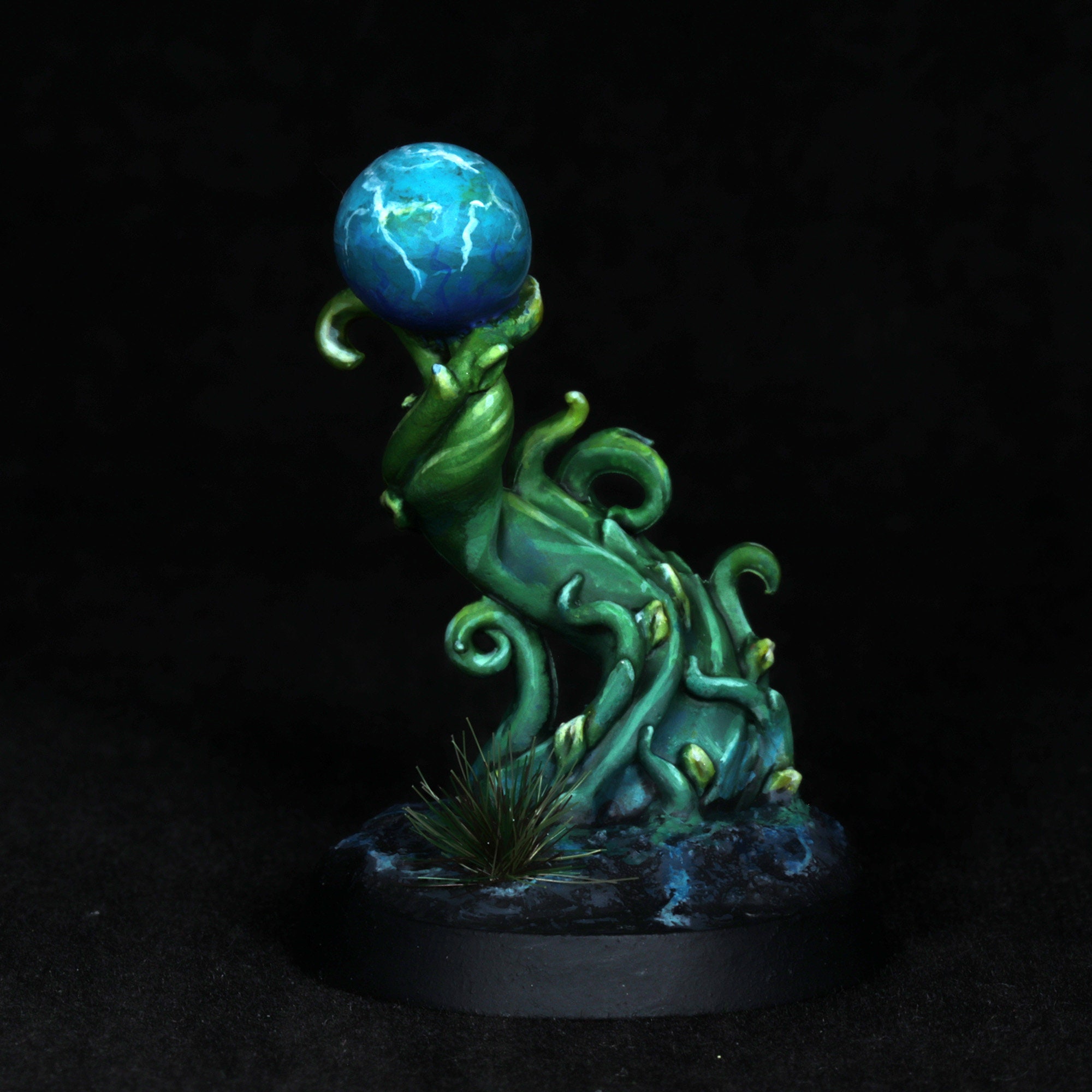 Painted Dnd Palantir Miniature, Paint Mythal Miniature, Paint D&D ...