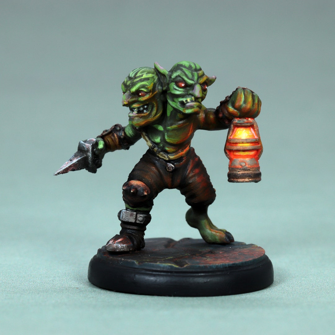 Painted Goblin Alchemist, Painted Dnd Goblin Miniature,goblin Rogue ...