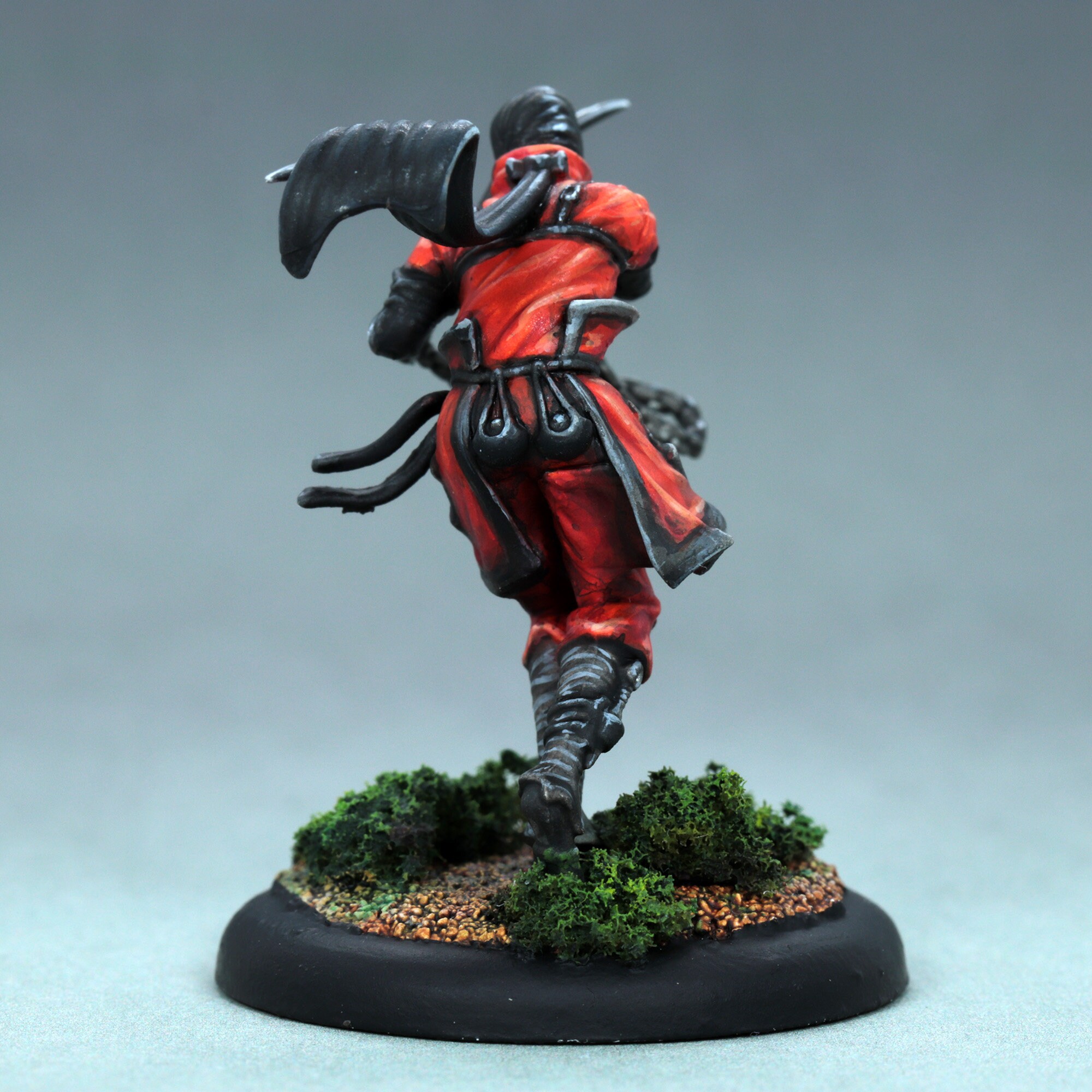 Painted Rogue Miniature, Painted D&d Ninja Miniature, Paint Assassin ...