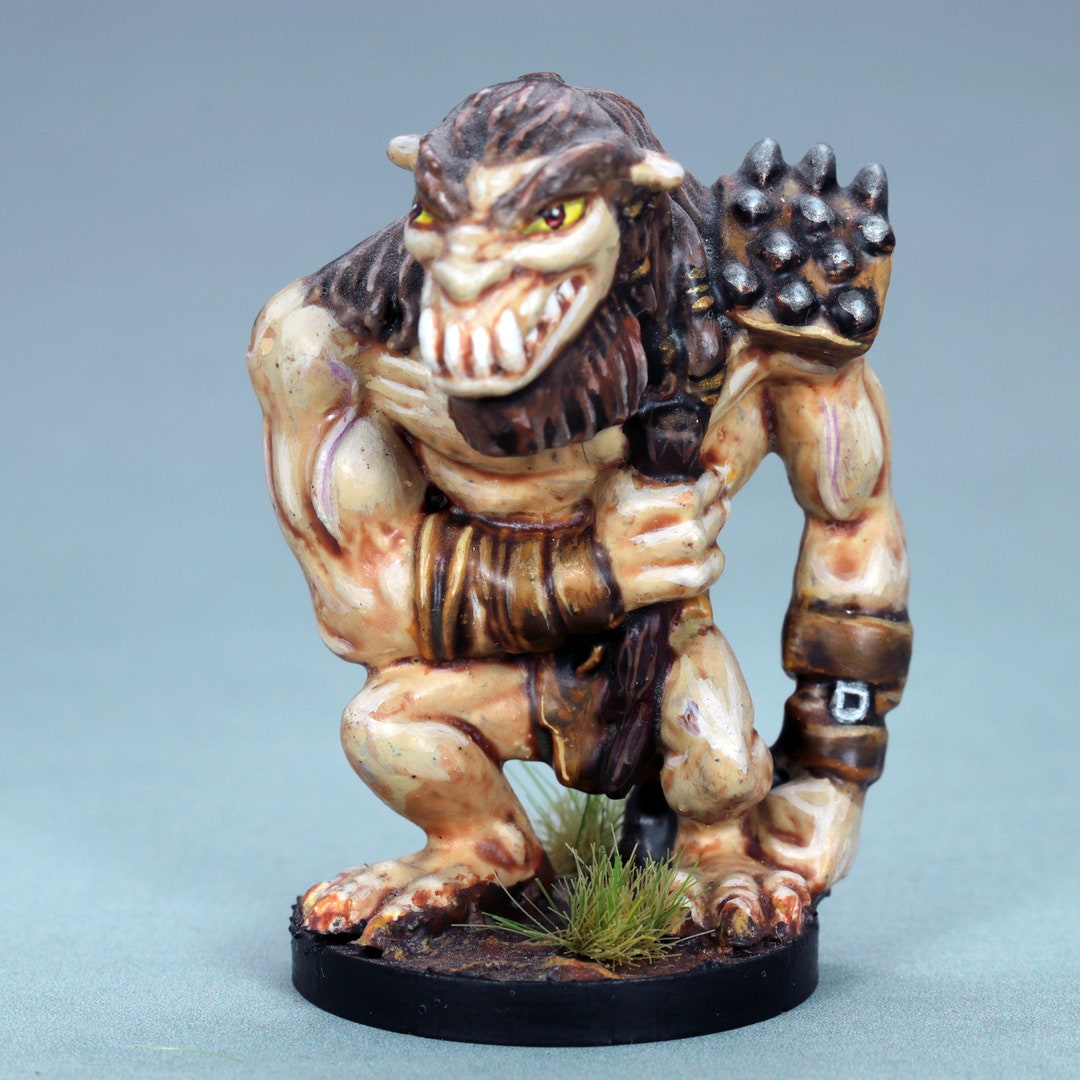 Miniatura pintada de Ogrillon dnd, miniatura pintada de Bugbear ...