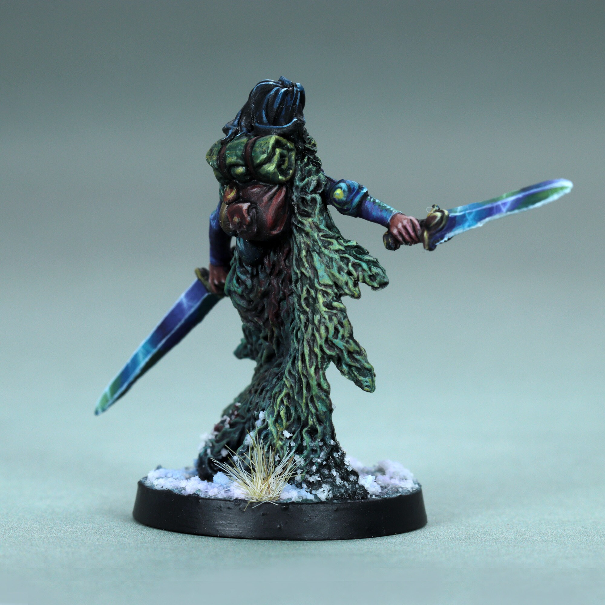Painted Female Human Miniature, Painted Dnd Female Warrior, Painted Two ...