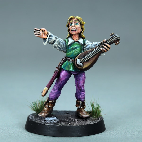 Human Bard Lute - Etsy