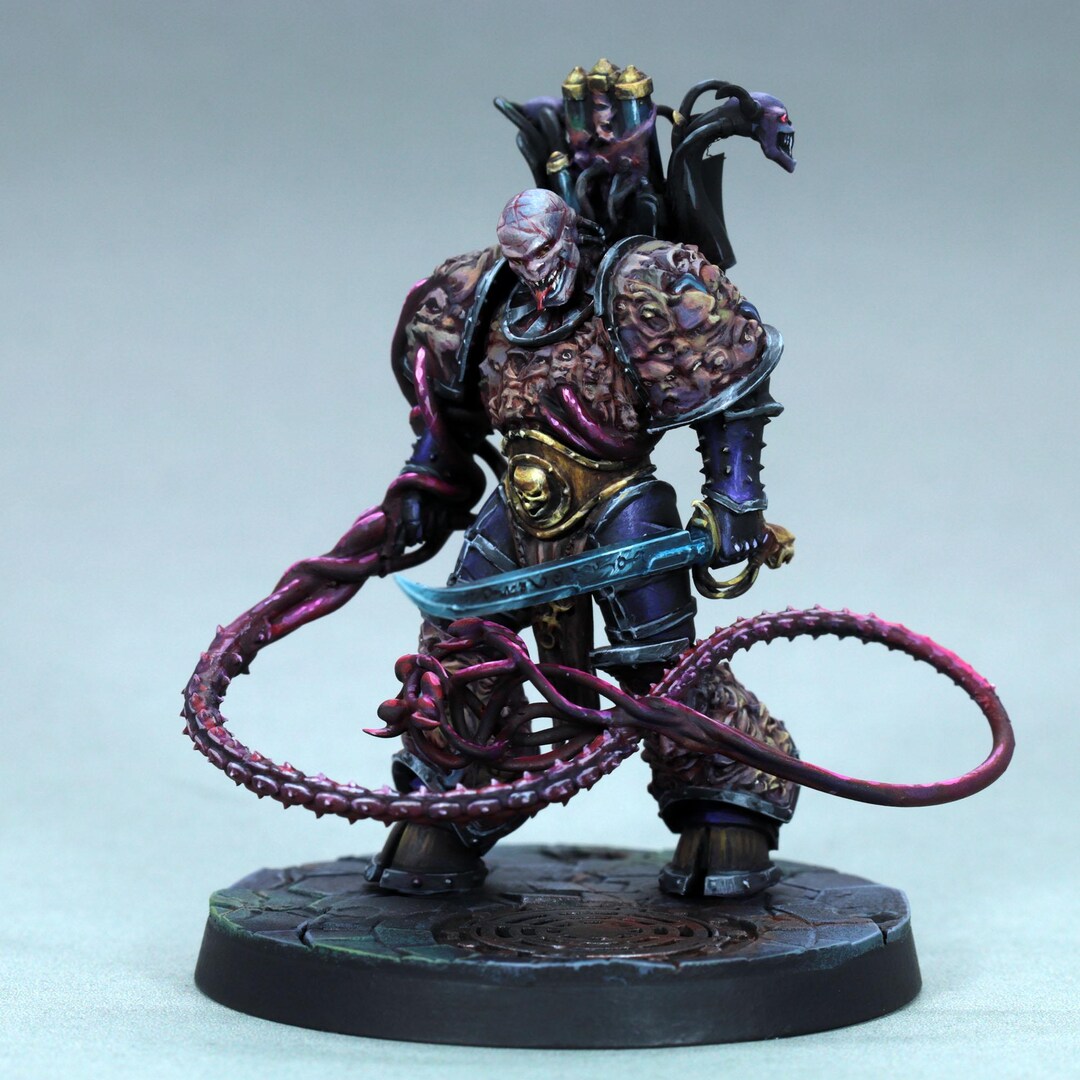 Painted Lucius the Ethernal Miniature, Painted Lord Commander of ...
