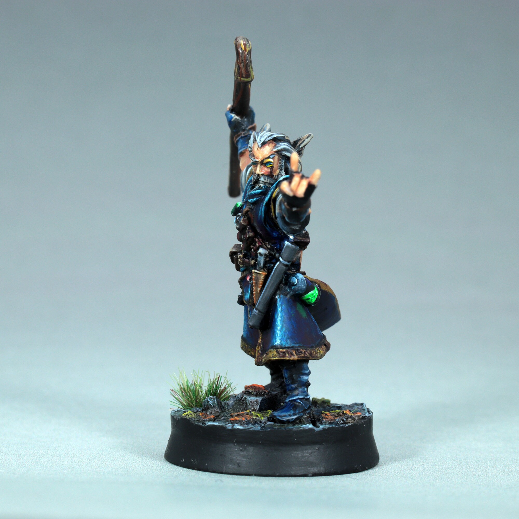 Painted Ezren Miniature, Painted Human Wizard Miniature, Painted Dnd ...