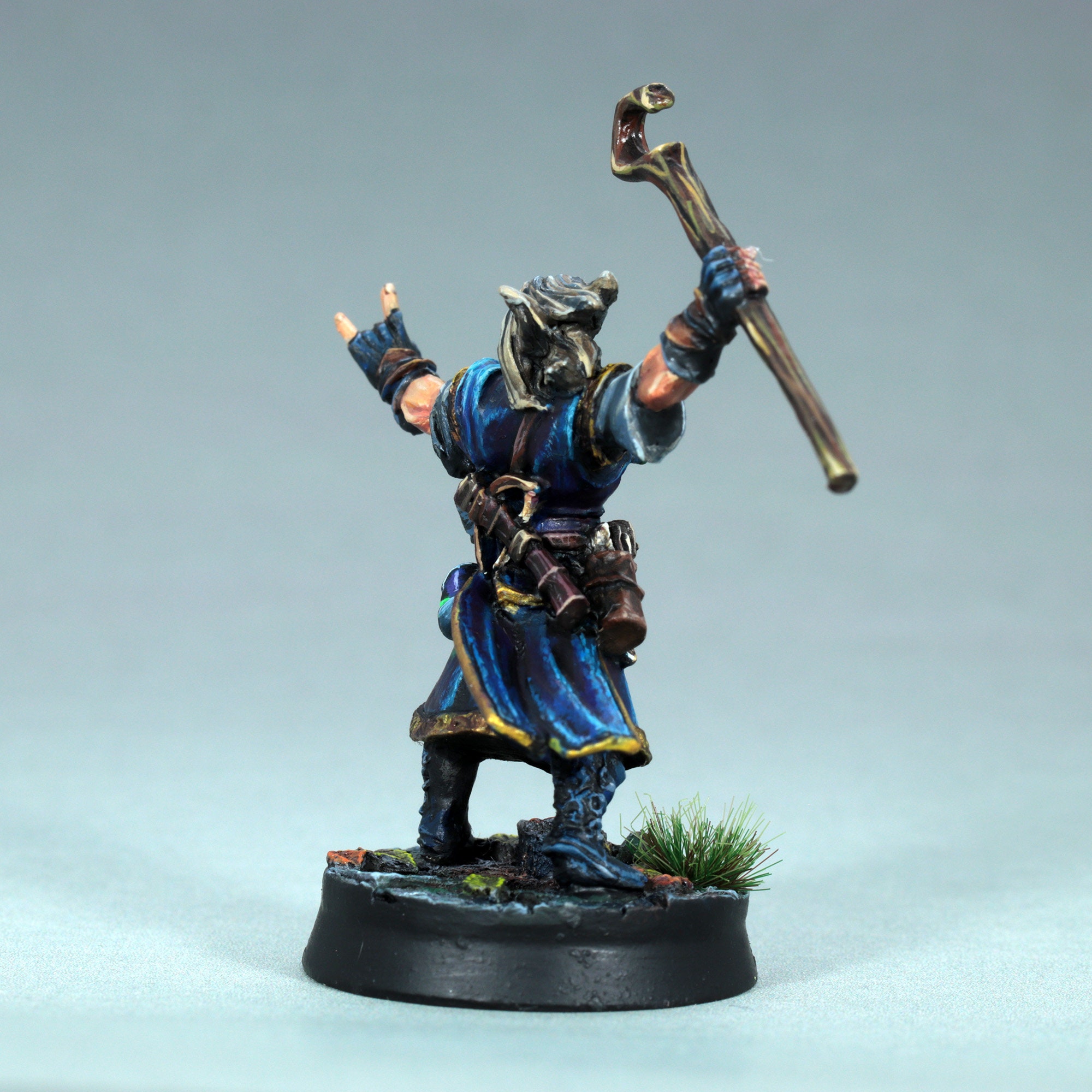 Painted Ezren Miniature, Painted Human Wizard Miniature, Painted Dnd ...