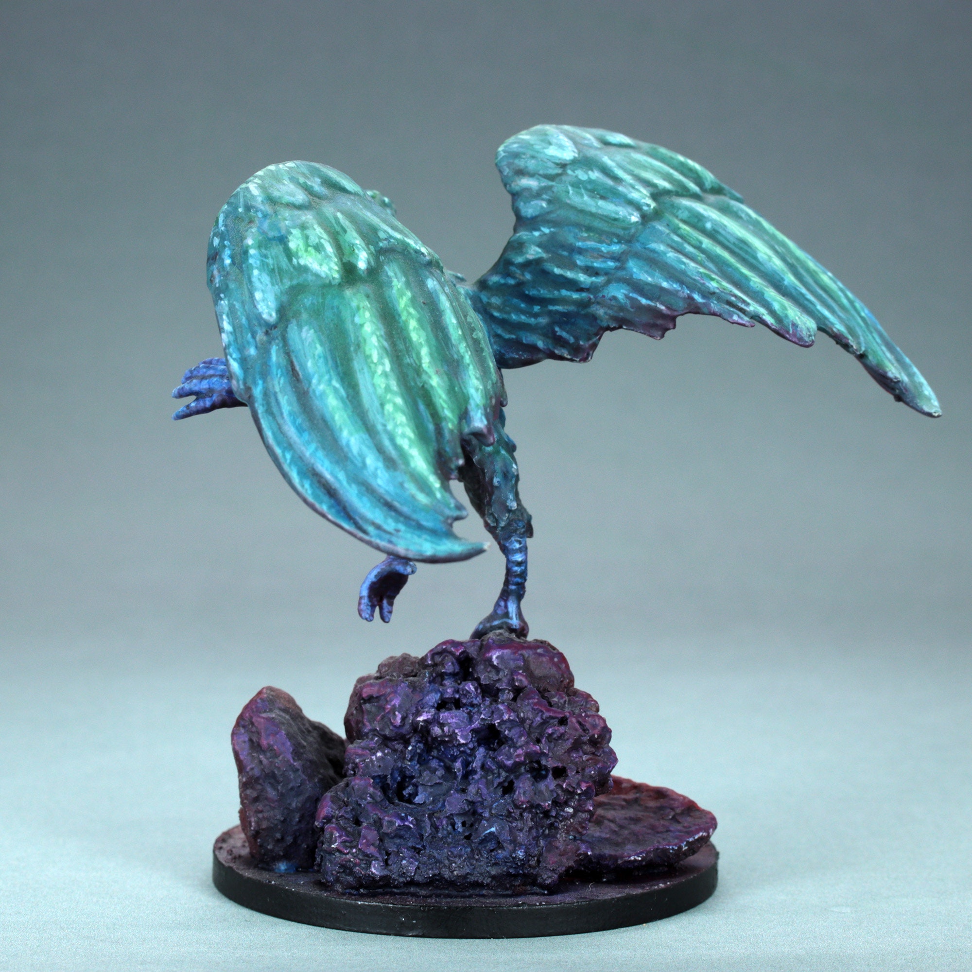 Painted Vrock Miniature, Painted Dnd Devil Miniature, Painted Demon Vrock,painted Demon ...