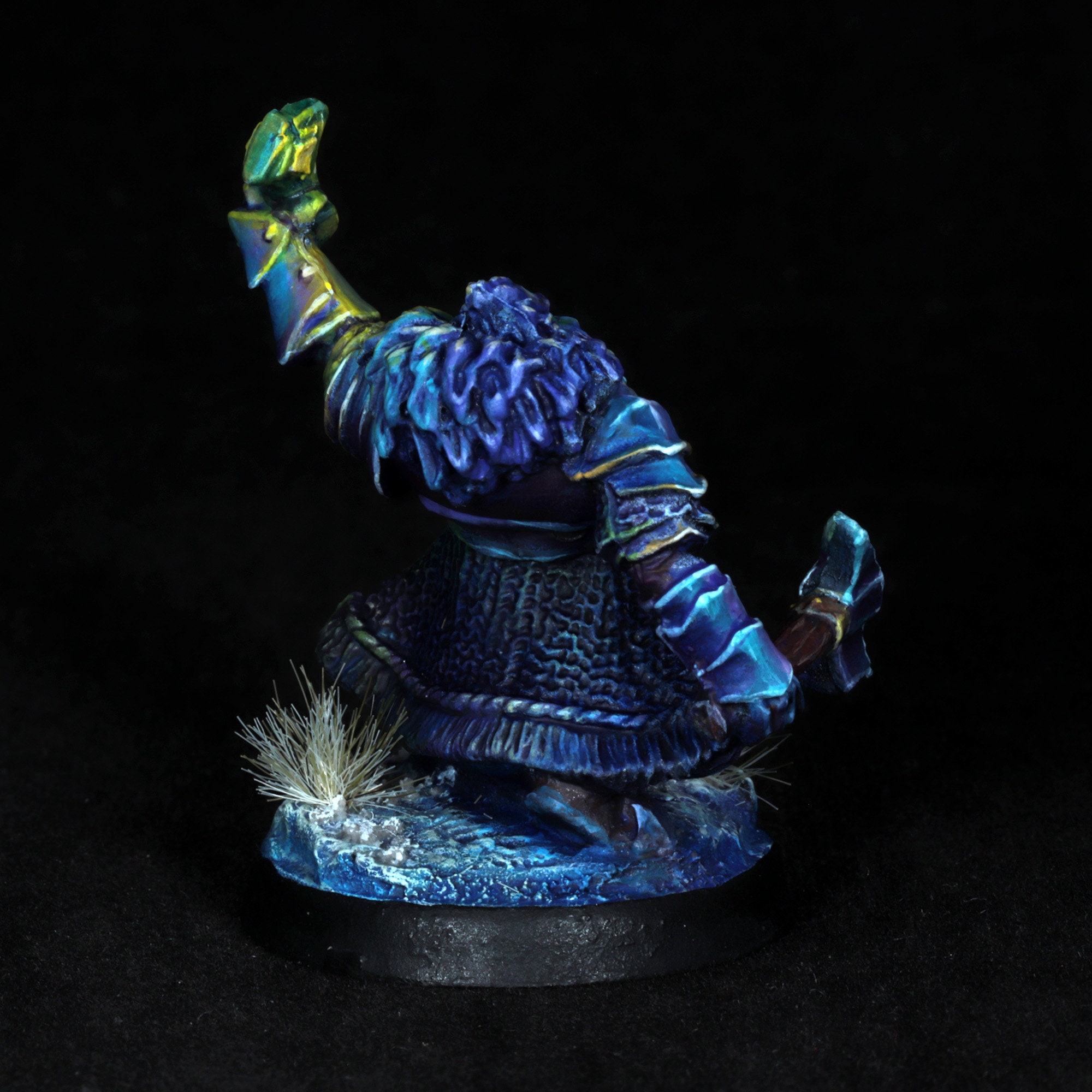 Painted Dwarf Cleric Miniature,painted Thain Grimthorn,painted Dnd ...