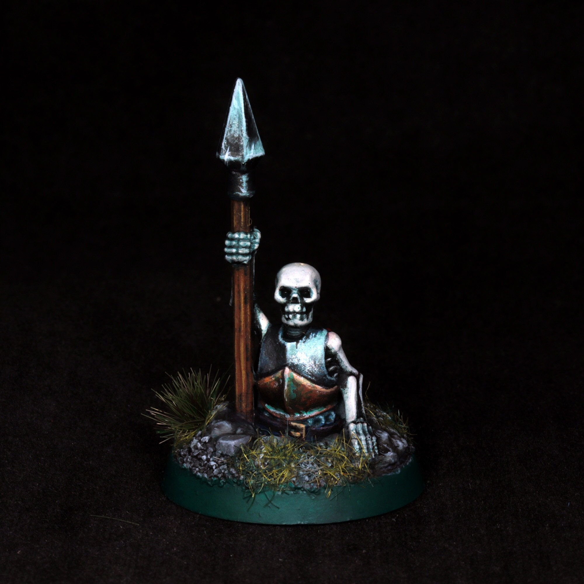 Painted Dnd Skeleton Miniature, Paint Skeleton Miniature,paint Dungeons ...