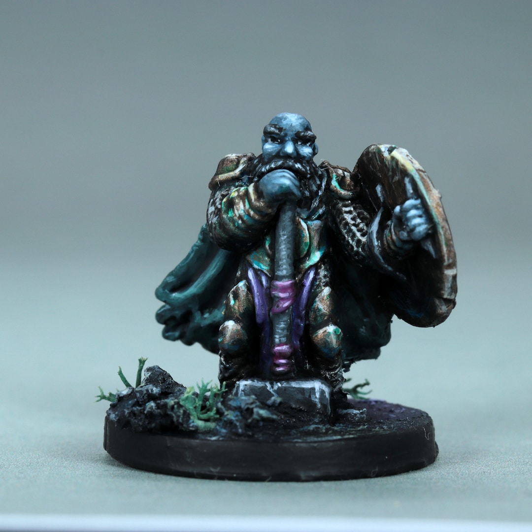 Painted Duergar Miniature, Painted Dnd Dwarf Miniature, Painted Duergar ...