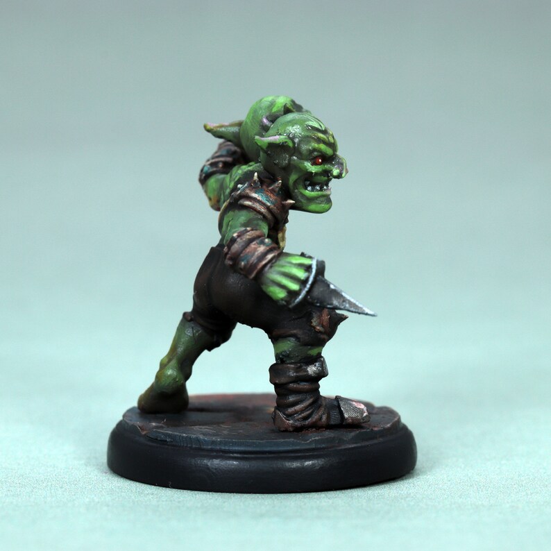 Painted Goblin Alchemist, Painted Dnd Goblin Miniature,goblin Rogue ...