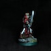 Painted D&D Skeleton Miniature, Painted Skeleton With Scimitar and ...