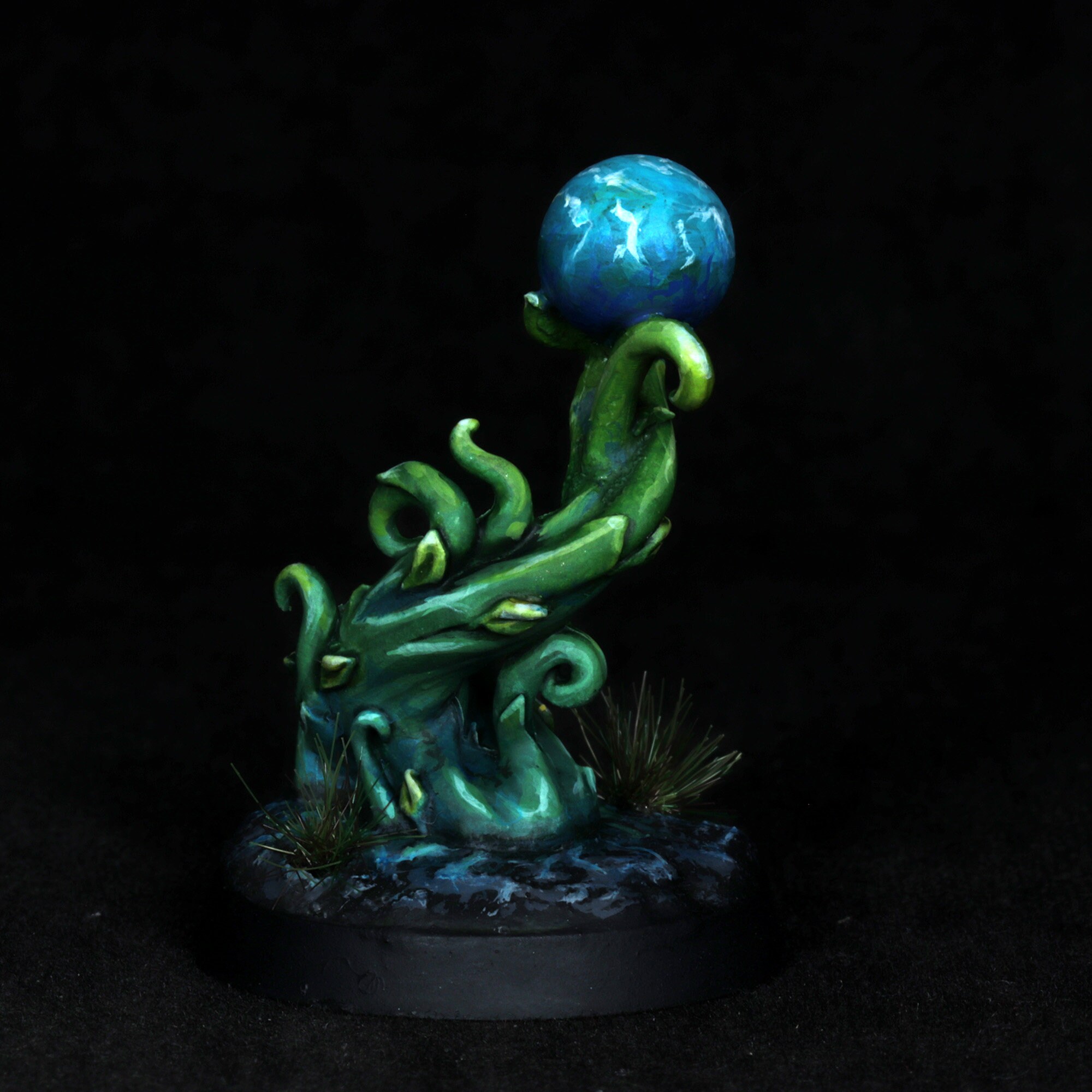 Painted Dnd Palantir Miniature, Paint Mythal Miniature, Paint D&D ...