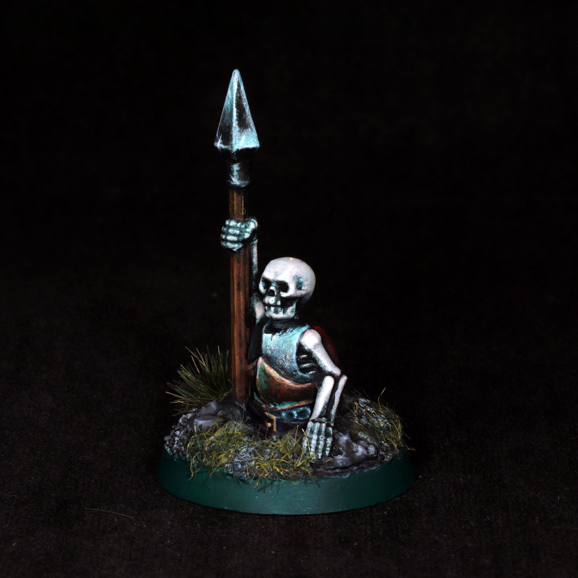 Painted Dnd Skeleton Miniature, Paint Skeleton Miniature,paint Dungeons ...