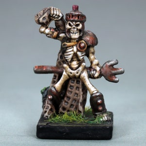Painted Skeleton With Net, Painted Dnd Skeleton Miniature,painted ...