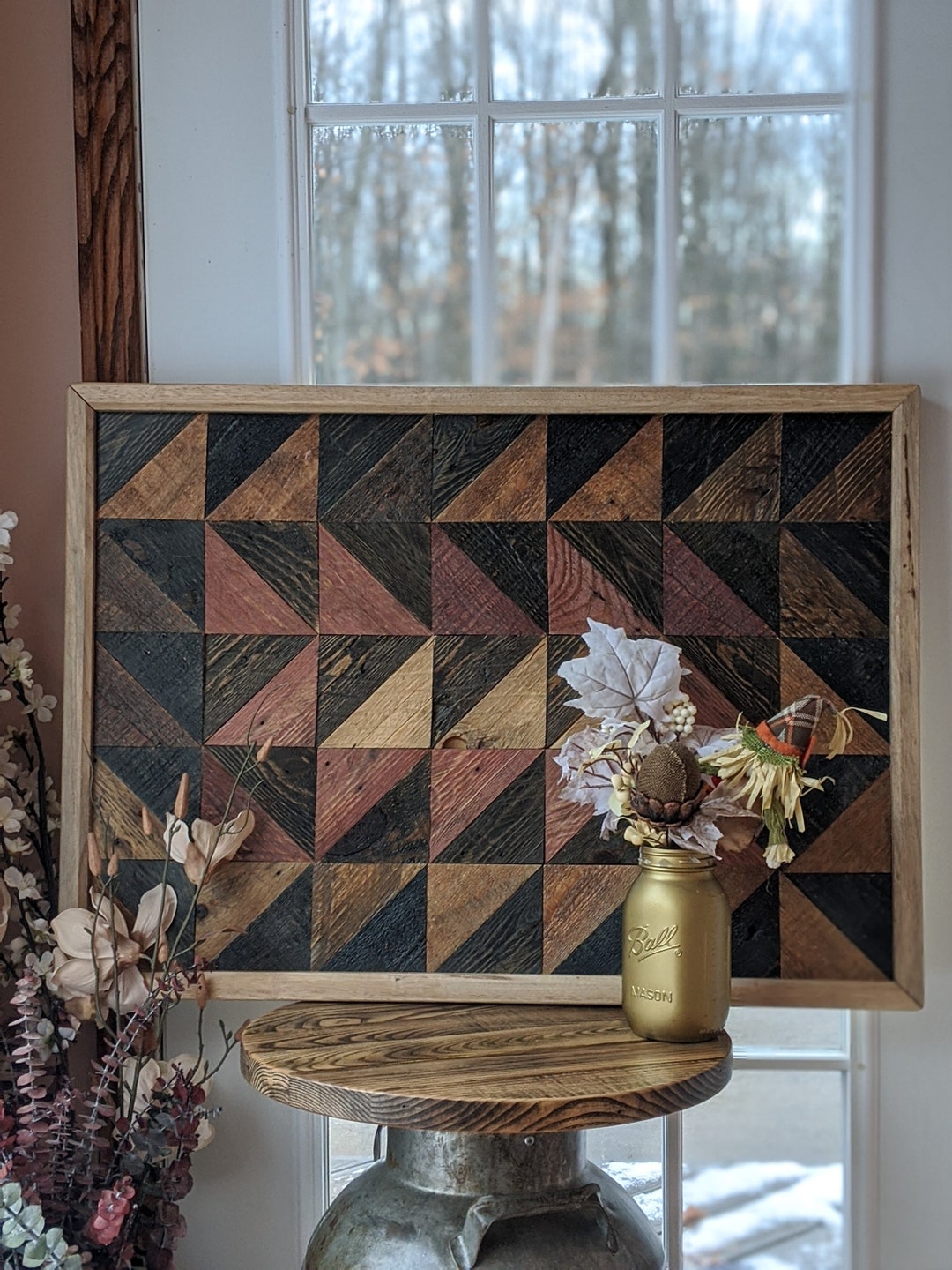 Random Geometrical Wall Art - Etsy.de