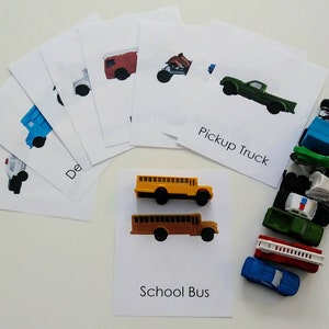 Montessori Printable Figure Matching Flash Cards Safari Toob on the ...