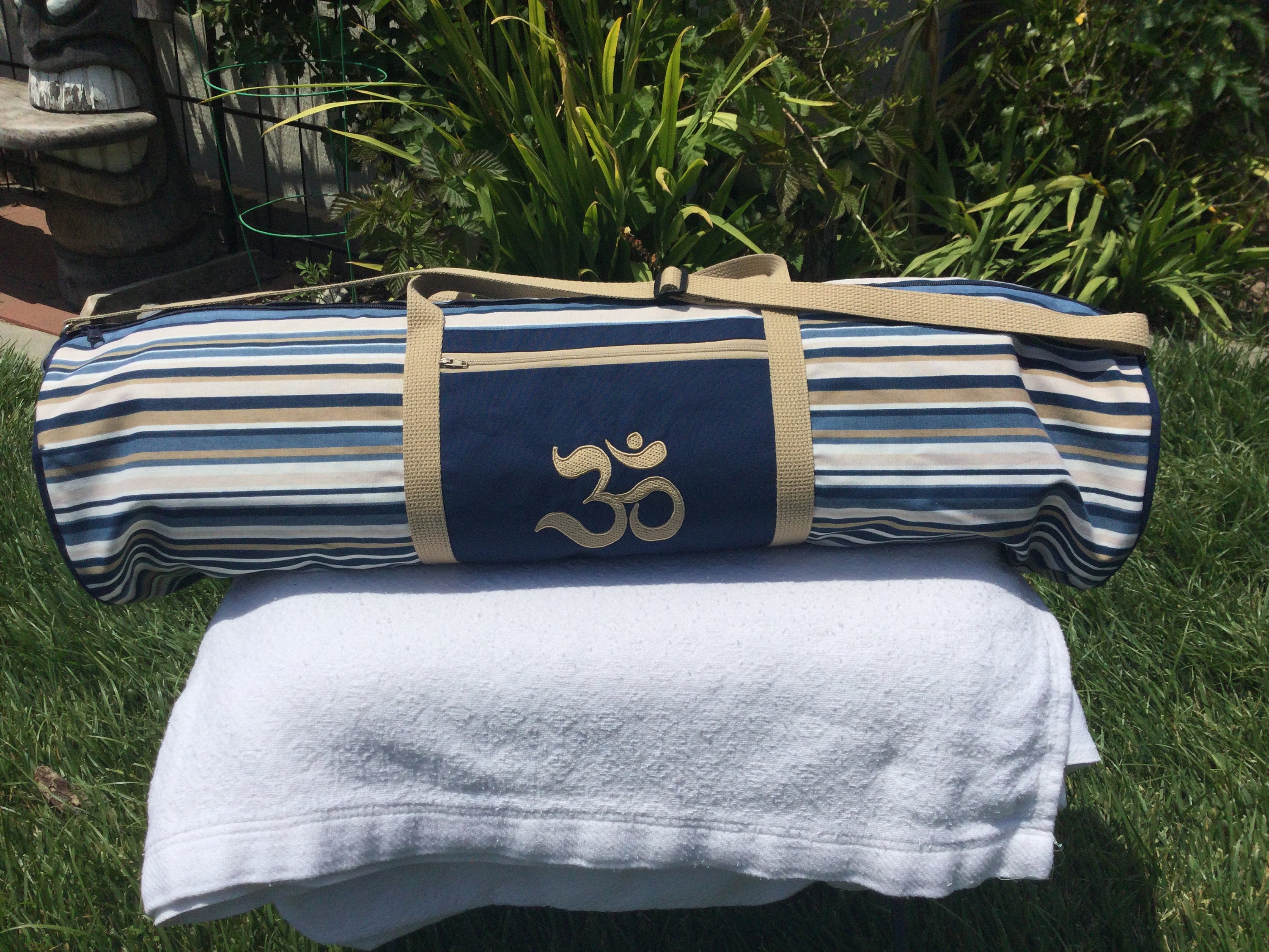 Large Yoga Mat Bag With Handles - Etsy
