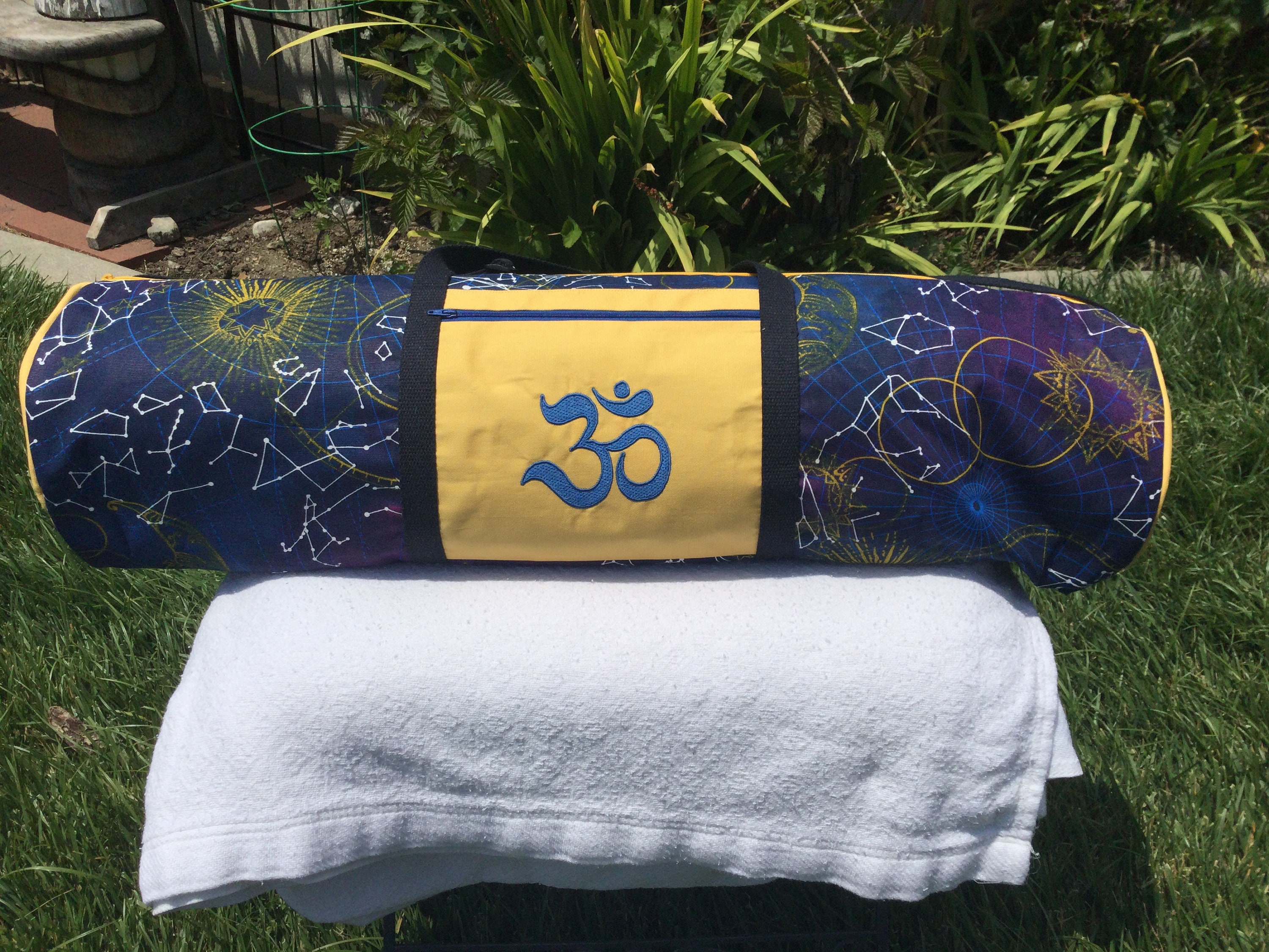 Large Yoga Mat Bag With Handles - Etsy