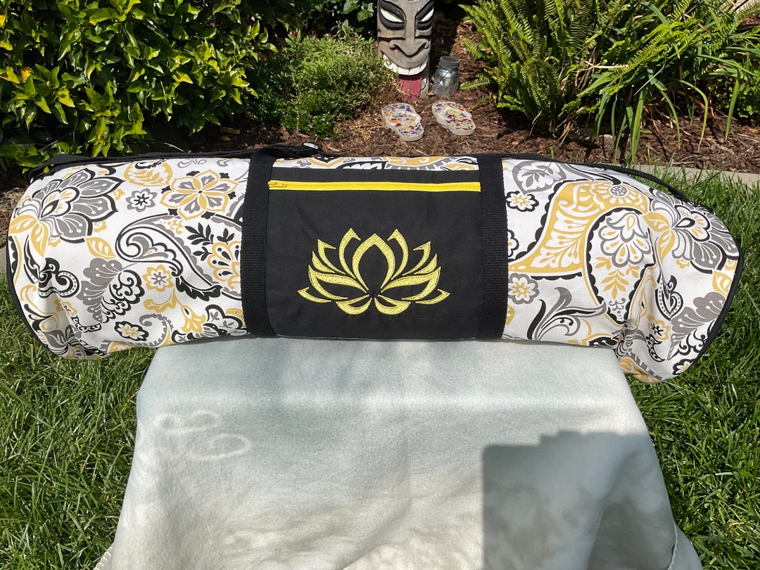 Large Yoga Mat Bag With Handles - Etsy