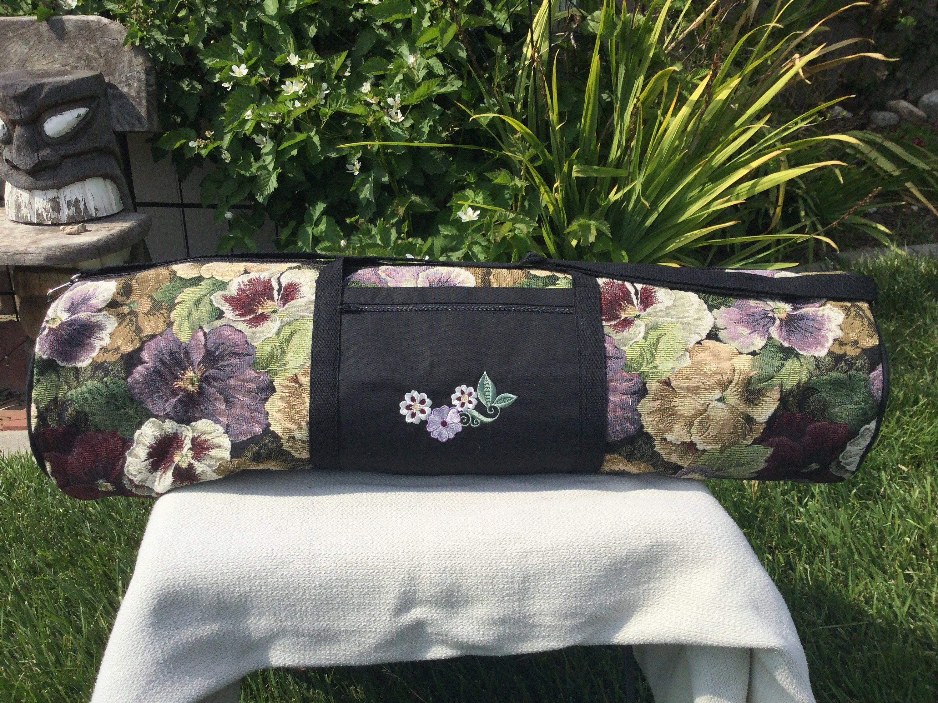 Large Yoga Mat Bag With Handles - Etsy