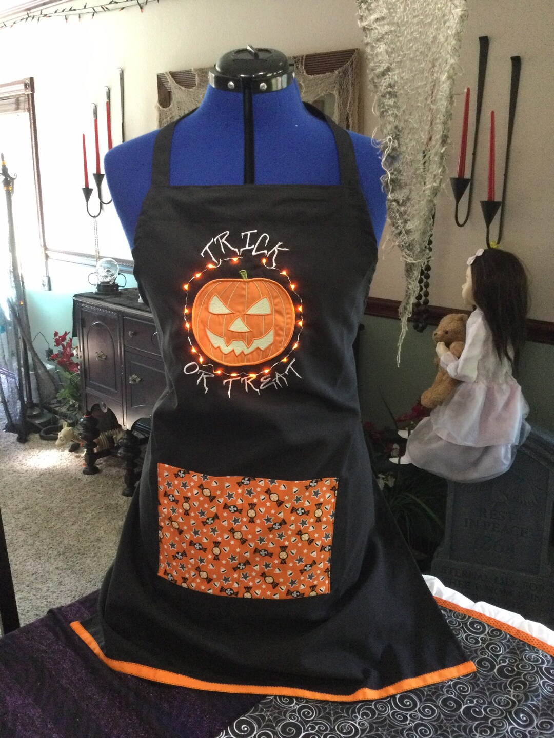 Lighted Holiday Aprons - Etsy