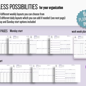 Onenote Planner 2024 Personal One Note Template Customizable Weekly ...