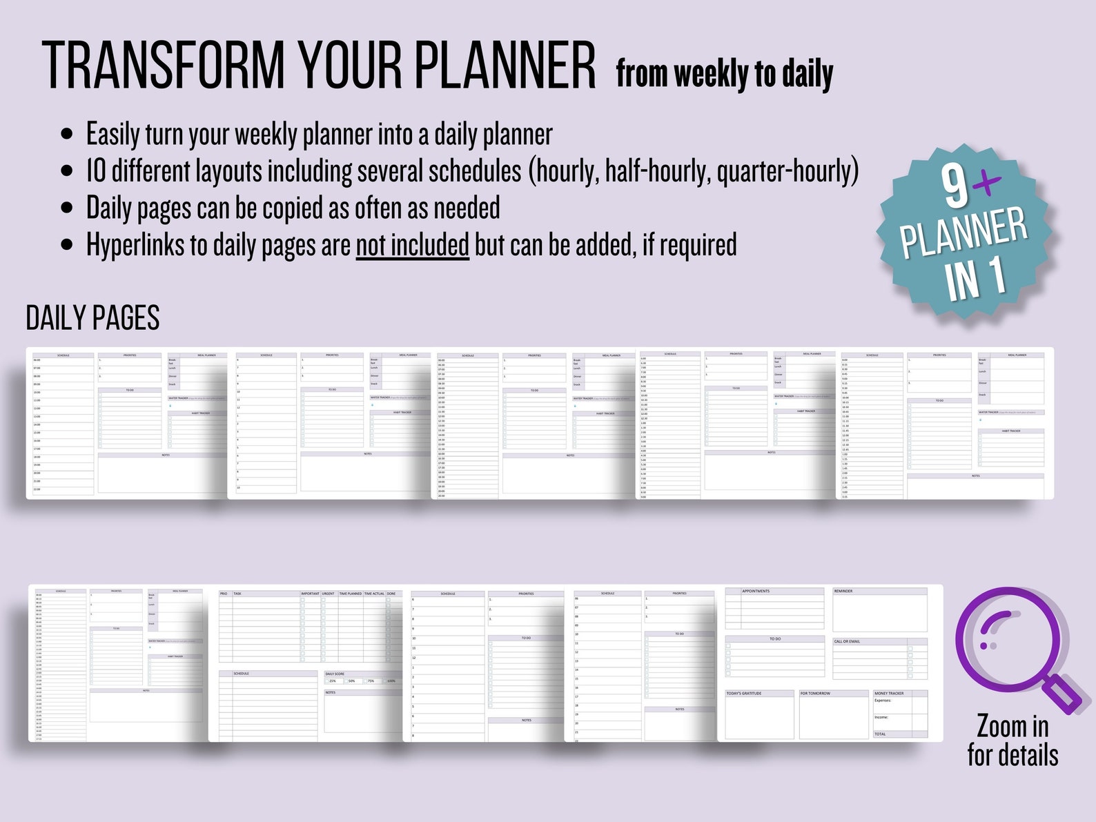 Onenote Planner 2024 Personal One Note Template Customizable Weekly ...