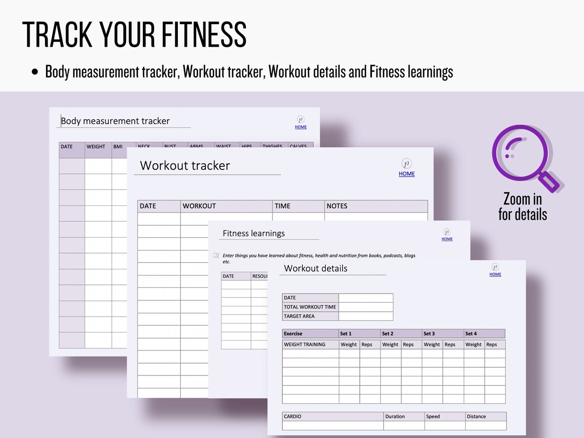 Onenote Health and Fitness Templates: Track, Plan, & Crush Your Health ...