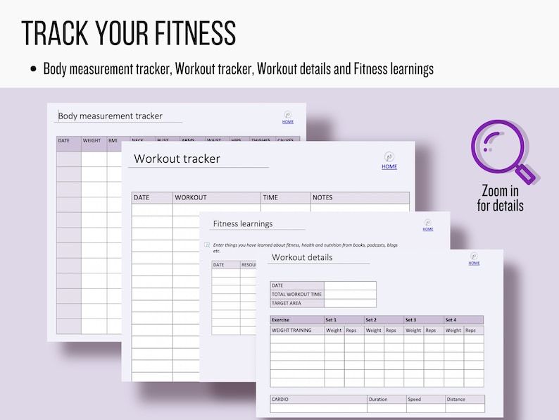 Onenote Health and Fitness Templates: Track, Plan, & Crush Your Health ...