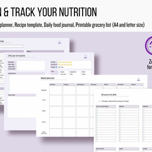 Onenote Health and Fitness Templates: Track, Plan, & Crush Your Health ...