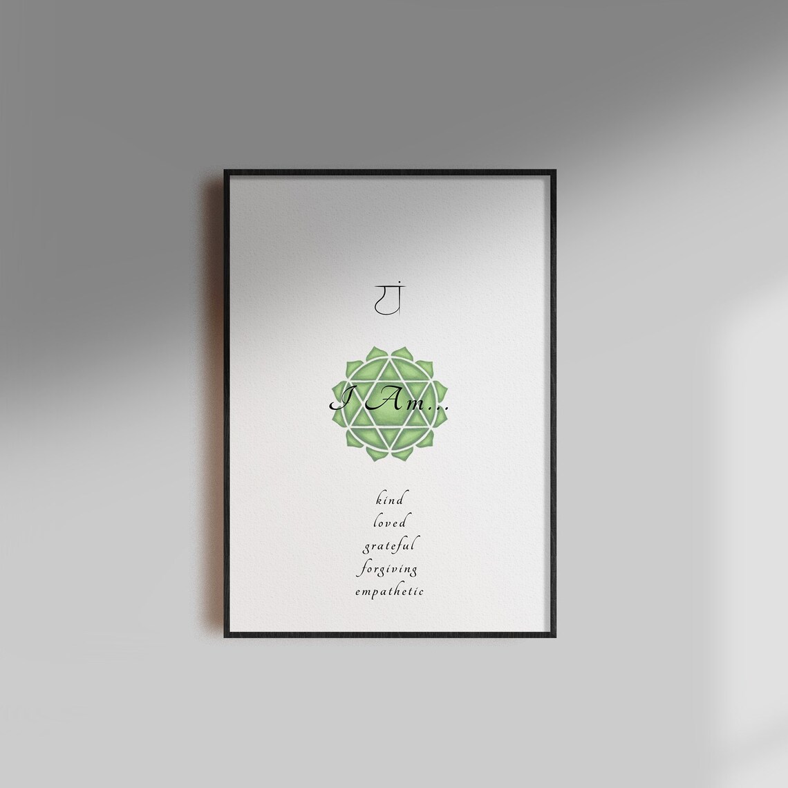 I Am Affirmations Chakra Art Chakra Prints Chakra | Etsy UK