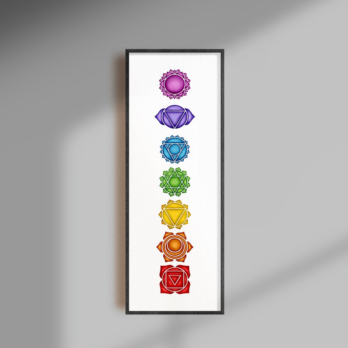Chakra Posters Meditation Chakra Art Chakra Prints - Etsy UK